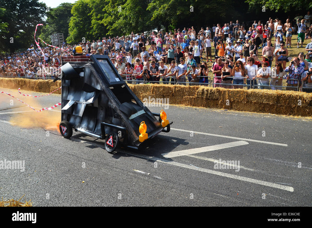 Red Bull Saopbox Race at Alexandra Palace. The race returned to London ...