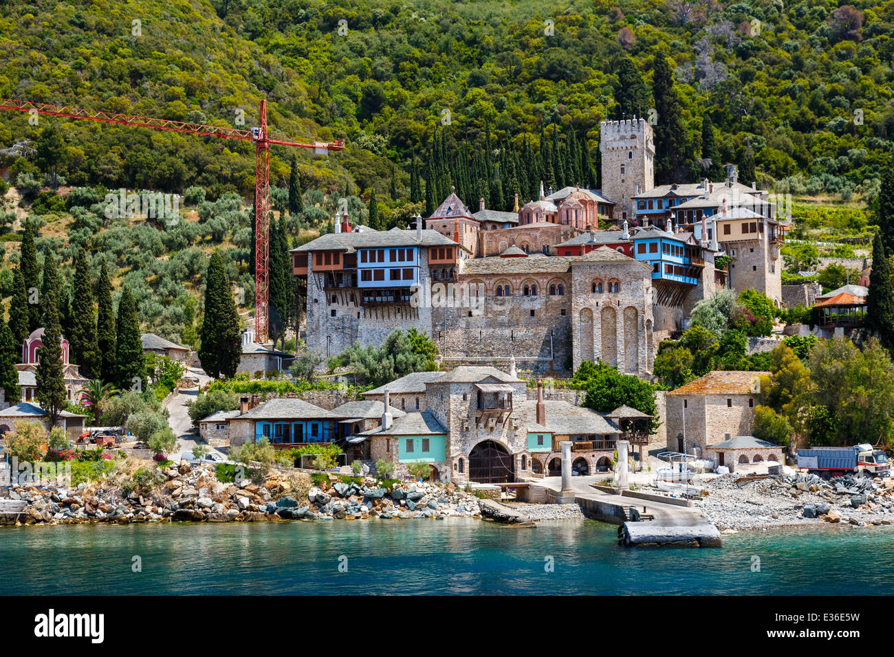 Dochiariou monastery mount athos hi-res stock photography and images ...