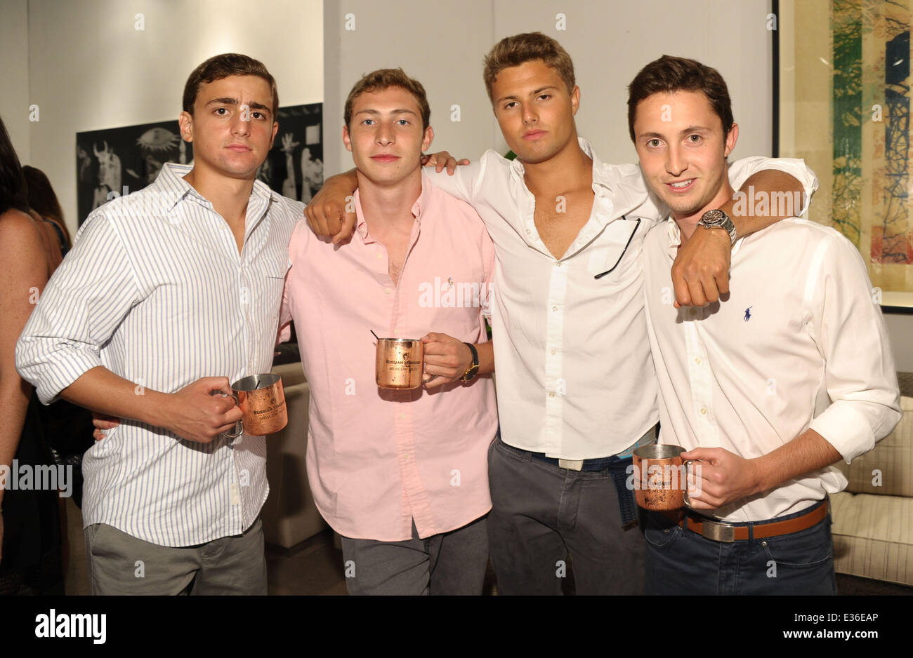 Hampton Magazine's 35th Anniversary Party at Nova's Ark Featuring: Josh ...