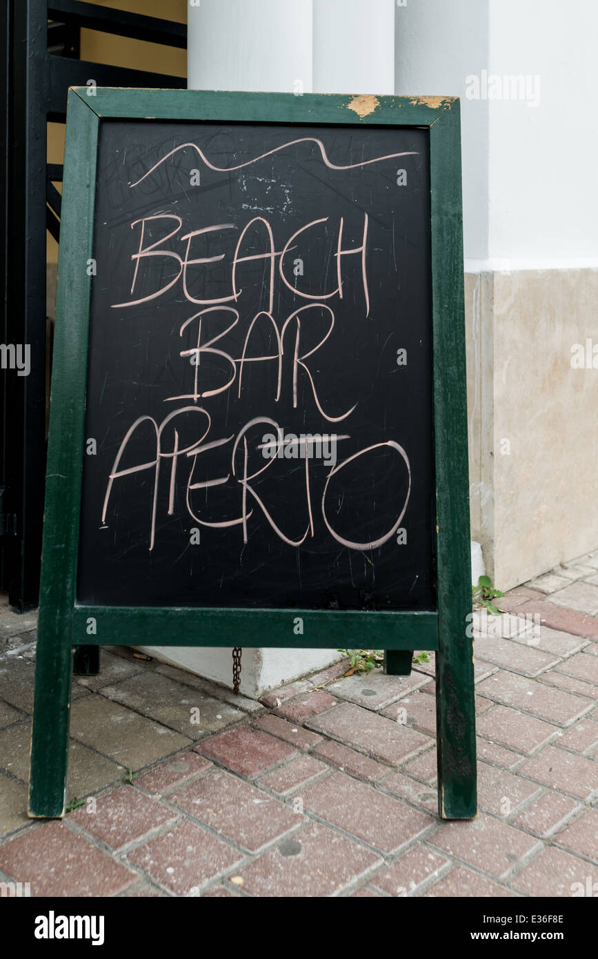 bar sign meaning open Stock Photo - Alamy