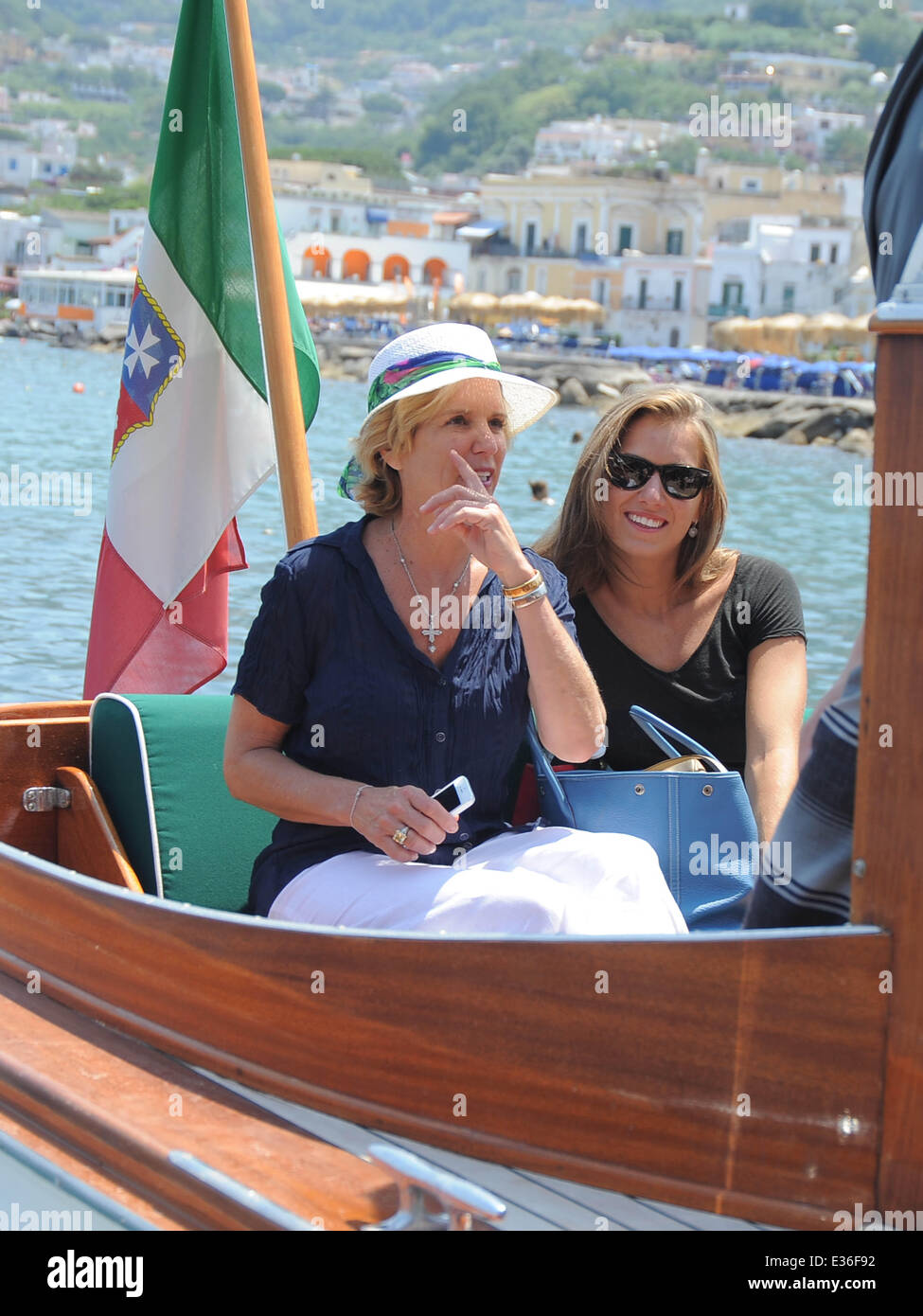 Kerry Kennedy and her daughter Mariah Matilda Cuomo on vacation in ...
