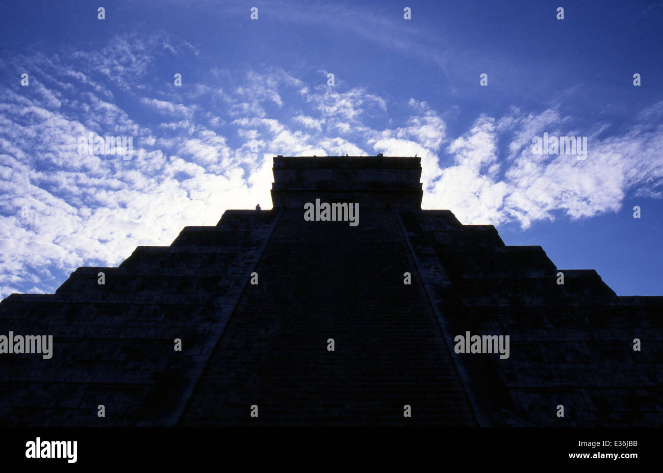 Mexico, Chichen Itza, pyramid Stock Photo - Alamy