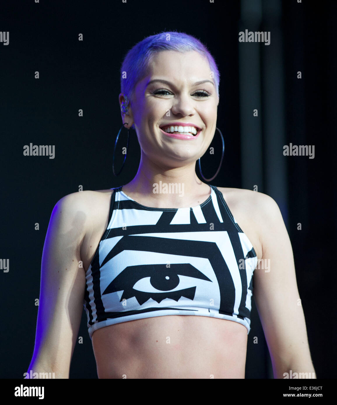 Pop Superstar Jessie J was in Edinburgh tonight to perform to 10,000 ...