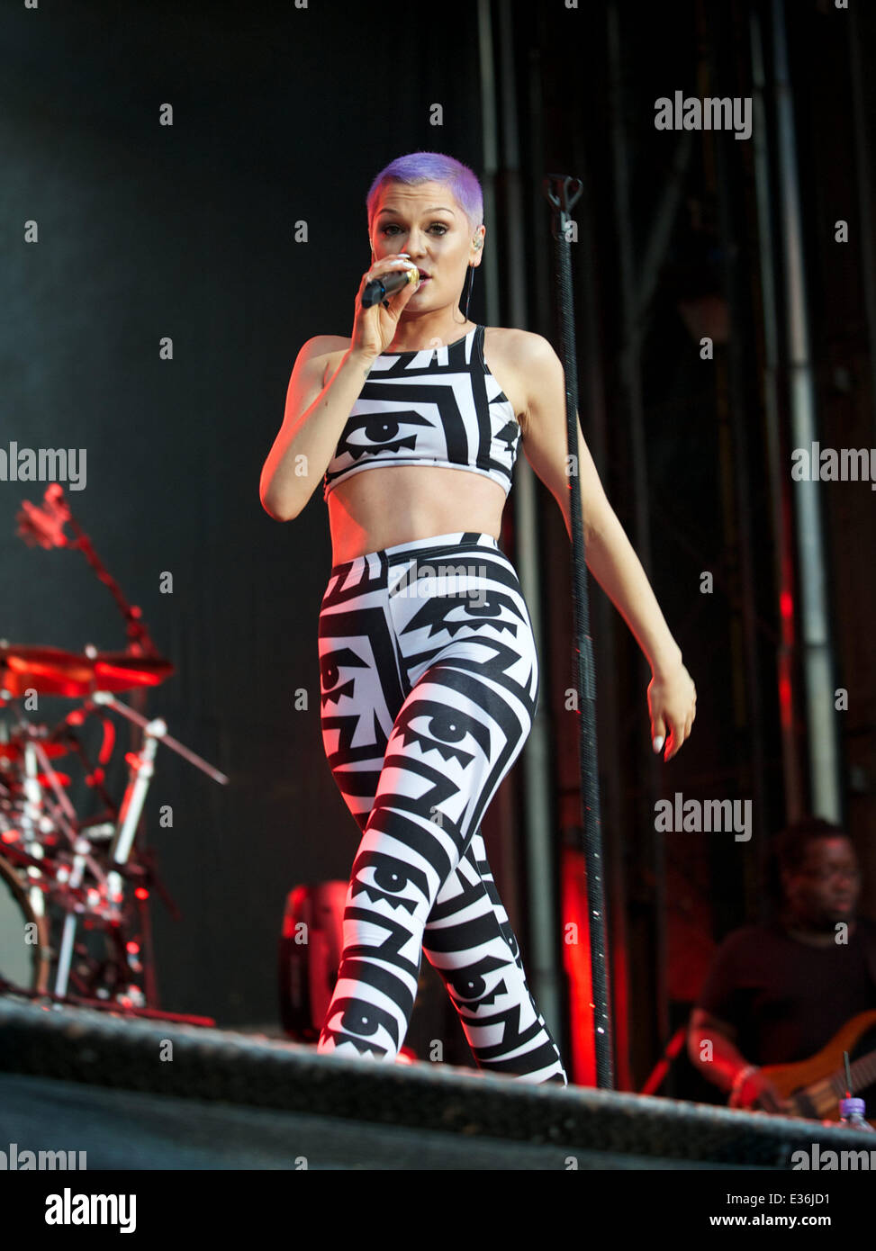 Pop Superstar Jessie J was in Edinburgh tonight to perform to 10,000 ...