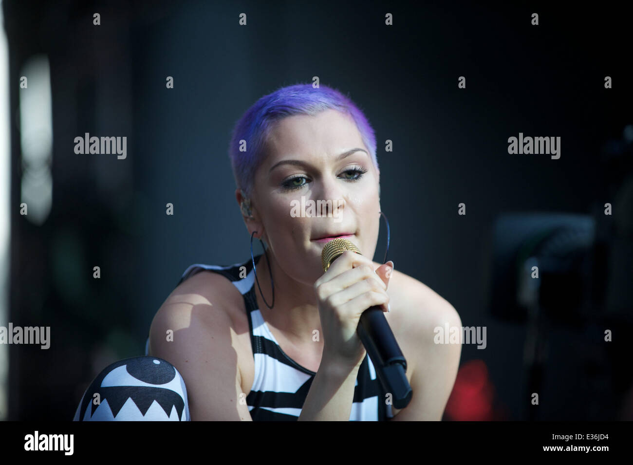 Pop Superstar Jessie J was in Edinburgh tonight to perform to 10,000 ...