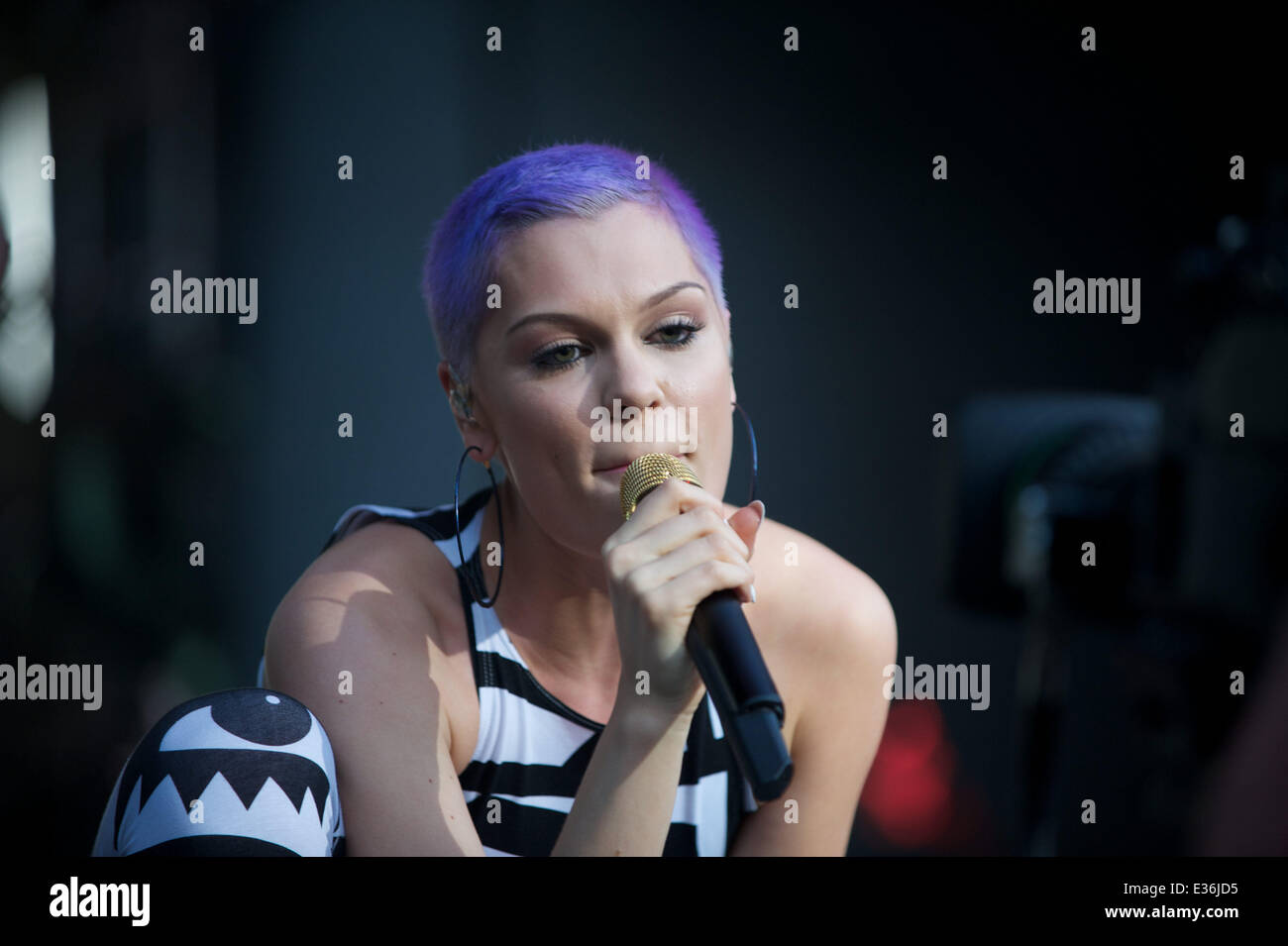 Pop Superstar Jessie J was in Edinburgh tonight to perform to 10,000 ...