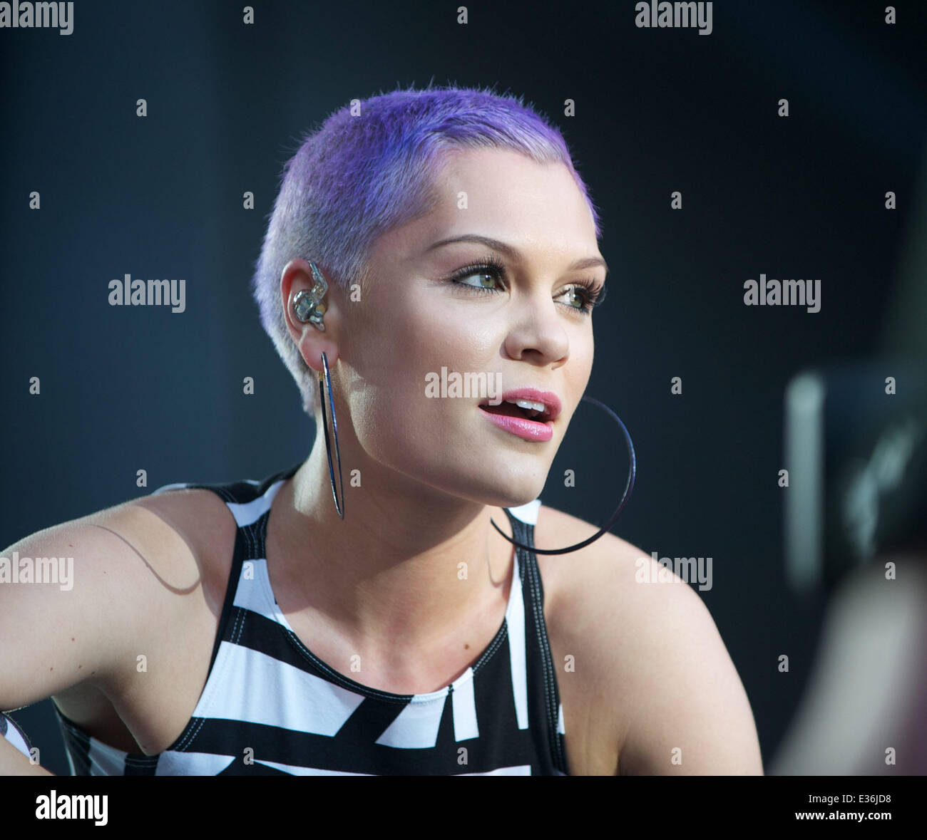 Pop Superstar Jessie J was in Edinburgh tonight to perform to 10,000 ...