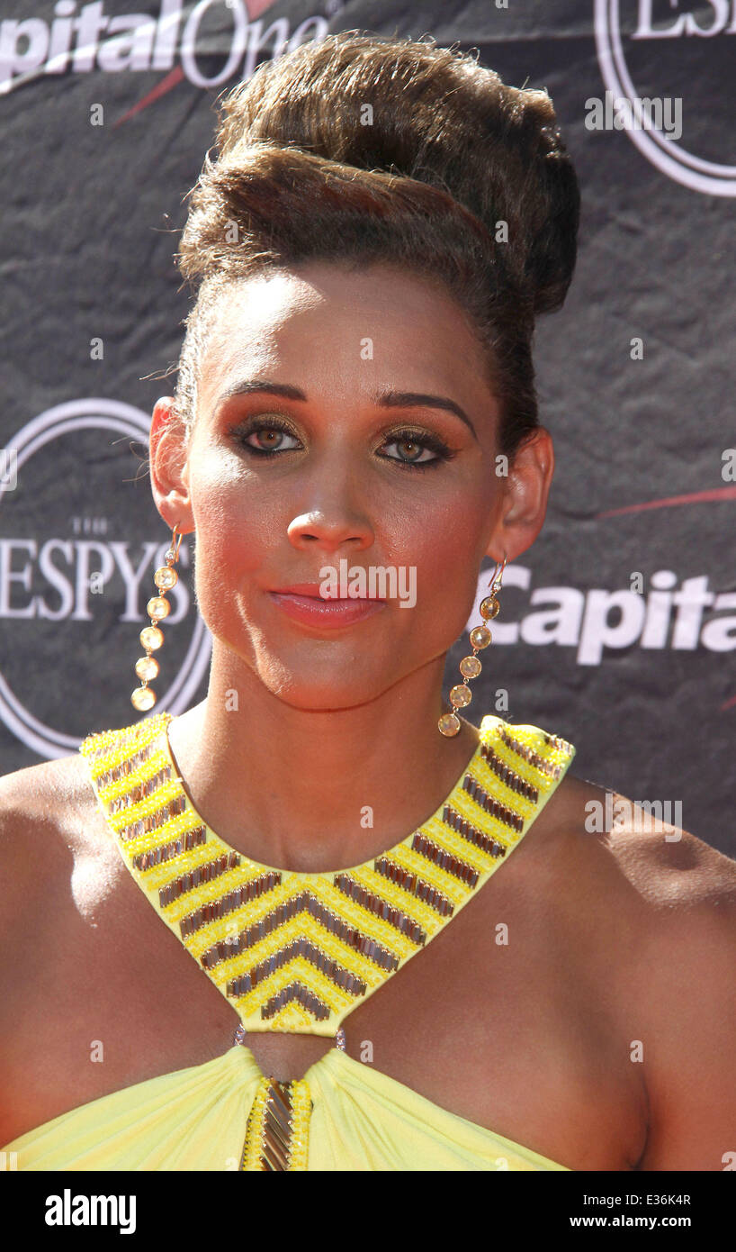 The 2013 ESPY Awards at Nokia Theatre L.A. Live Featuring: Lolo Jones ...