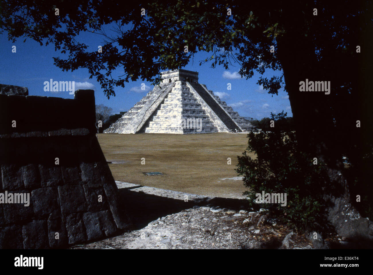 Mexico, Chichen Itza, pyramid Stock Photo - Alamy