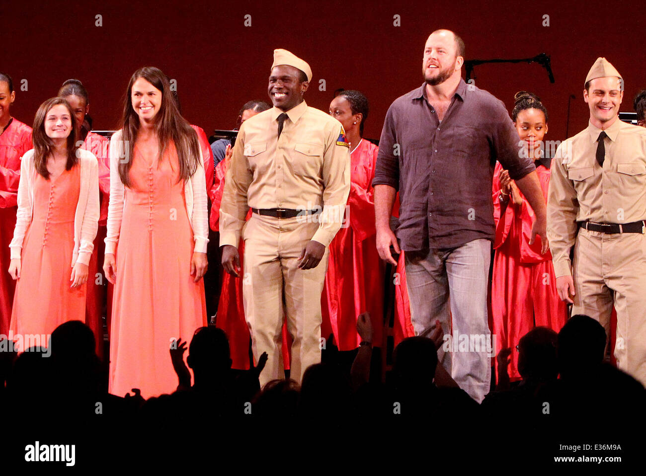 Opening night curtain call for Violet held at New York City Center ...
