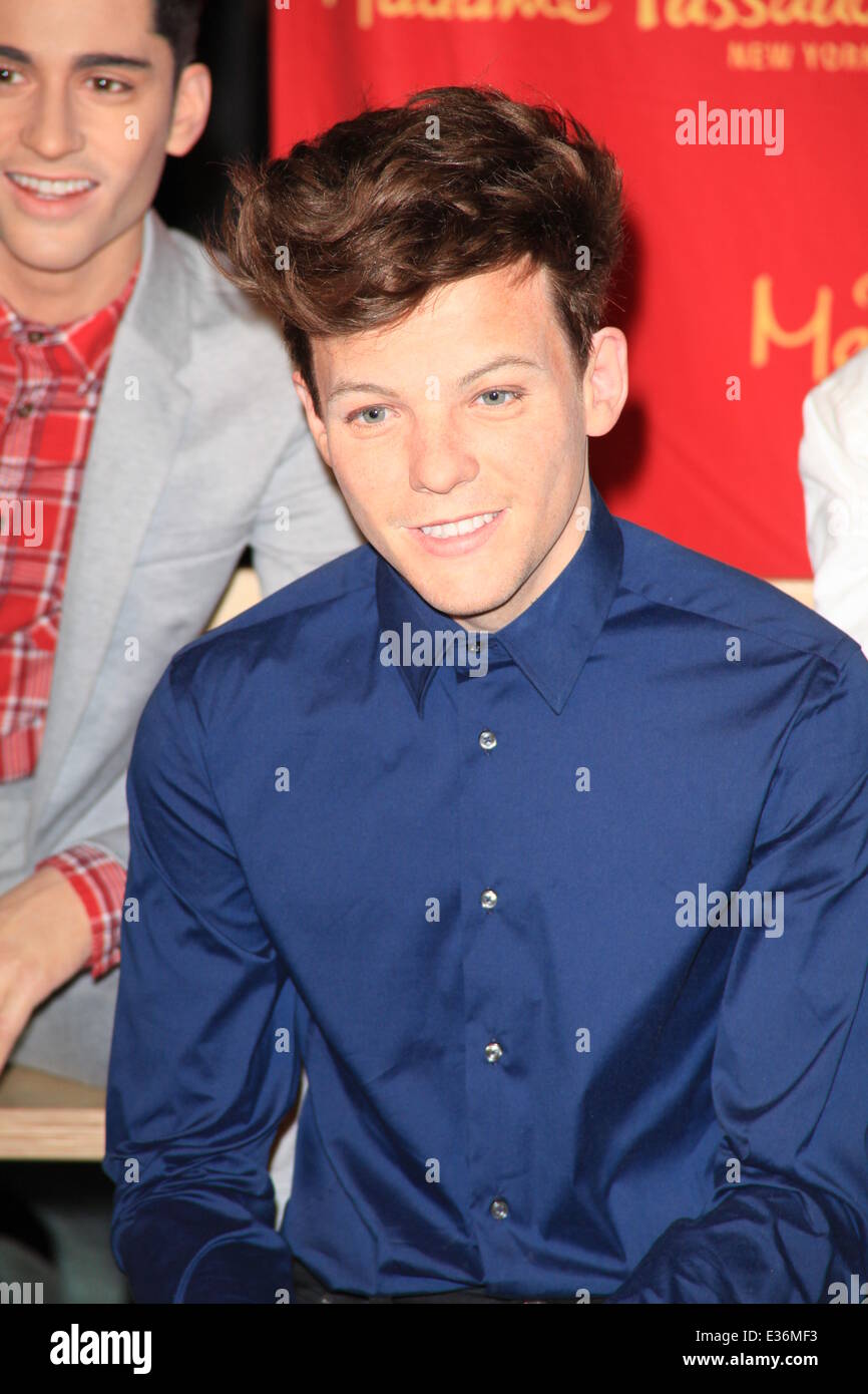 One Direction wax figures unveiled at Madame Tussauds in New York City ...