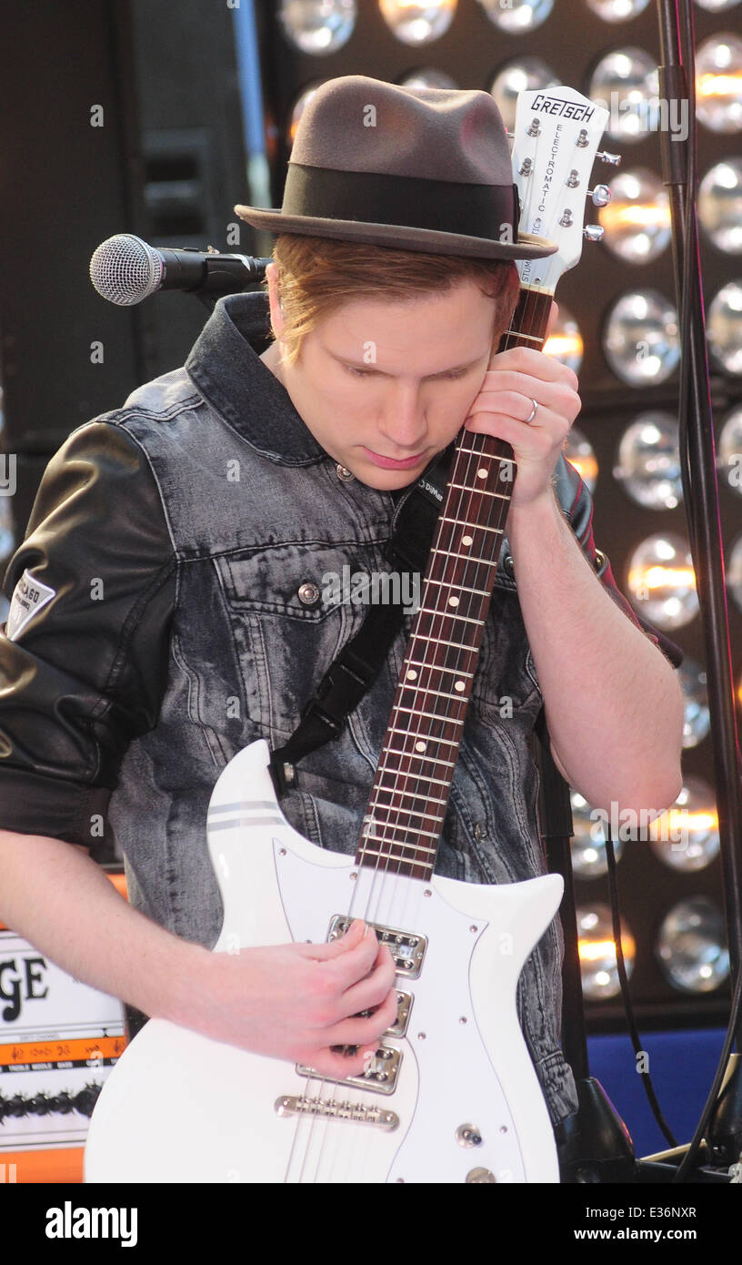 Fall Out Boy performs live as part of the Toyota Concert Series on NBC ...