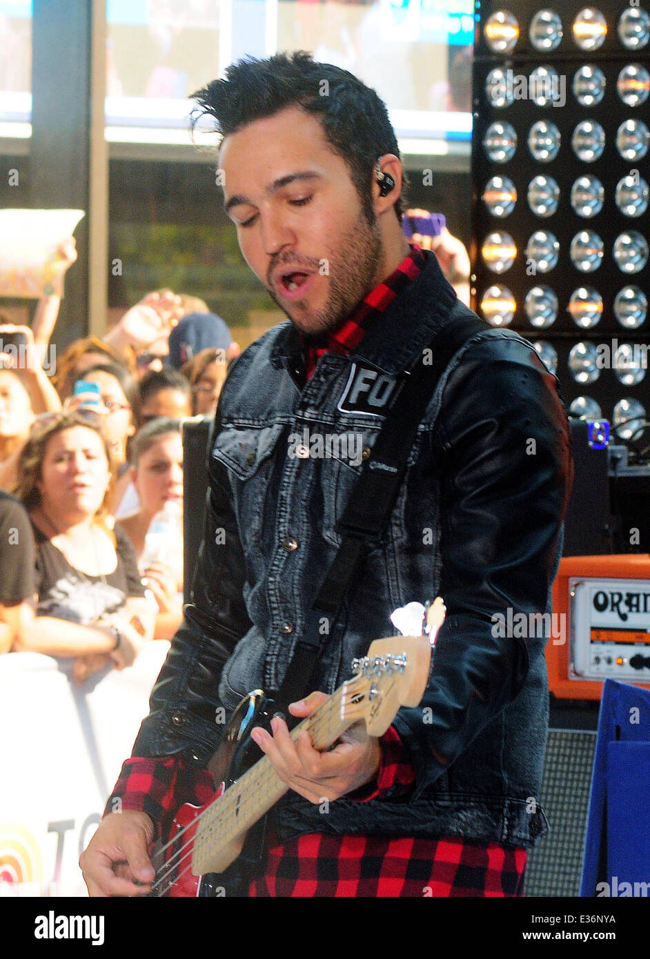 Fall Out Boy performs live as part of the Toyota Concert Series on NBC ...