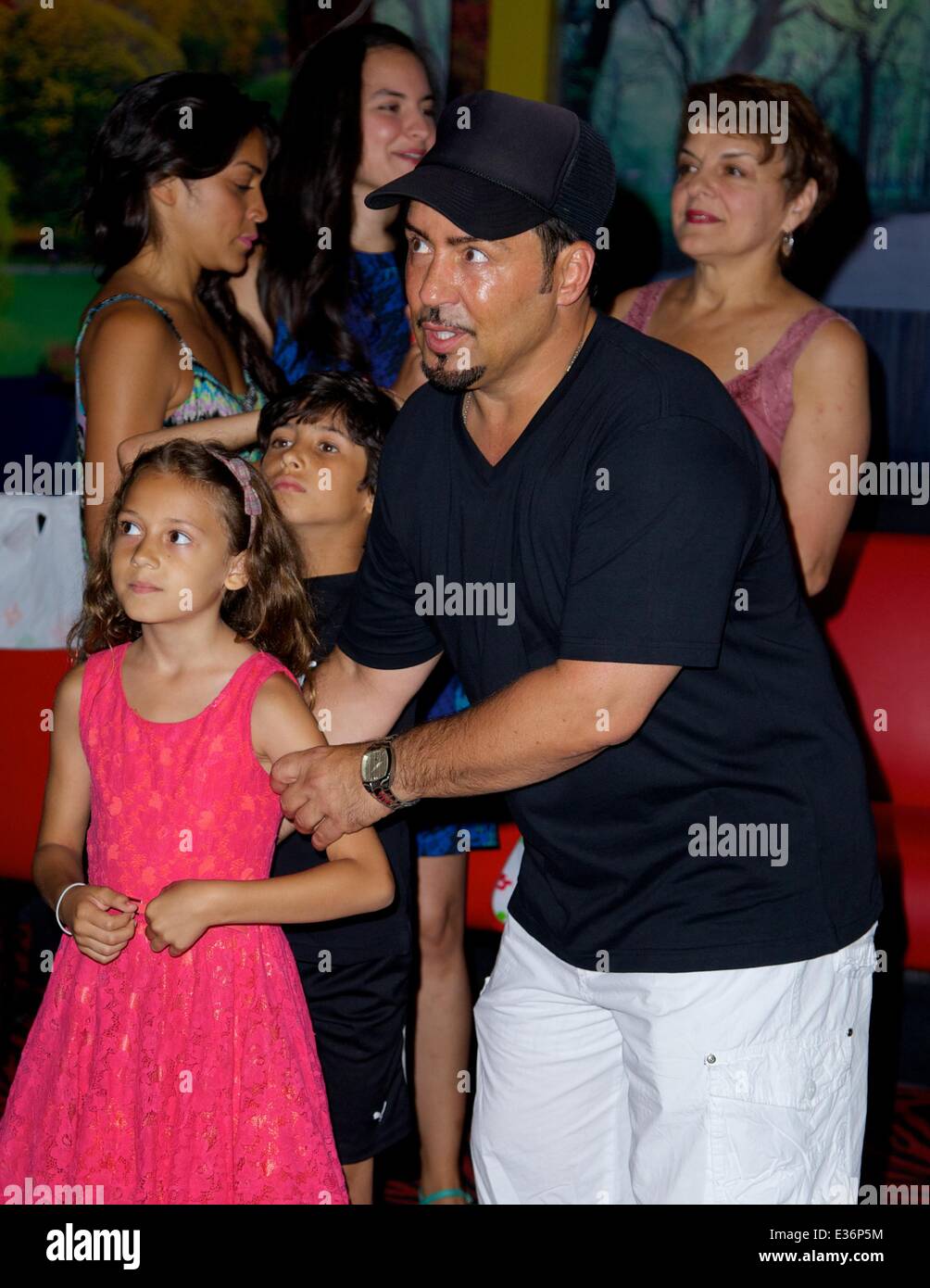 Cast members of the film 'Tio Papi' attend a photocall at Planet ...