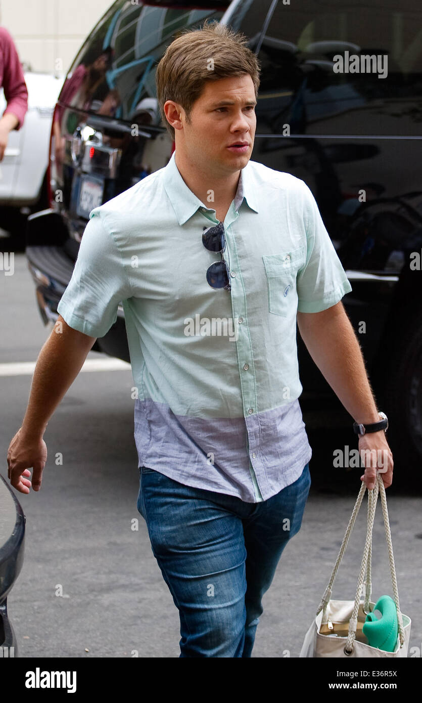 Adam Devine Shirtless Workaholics