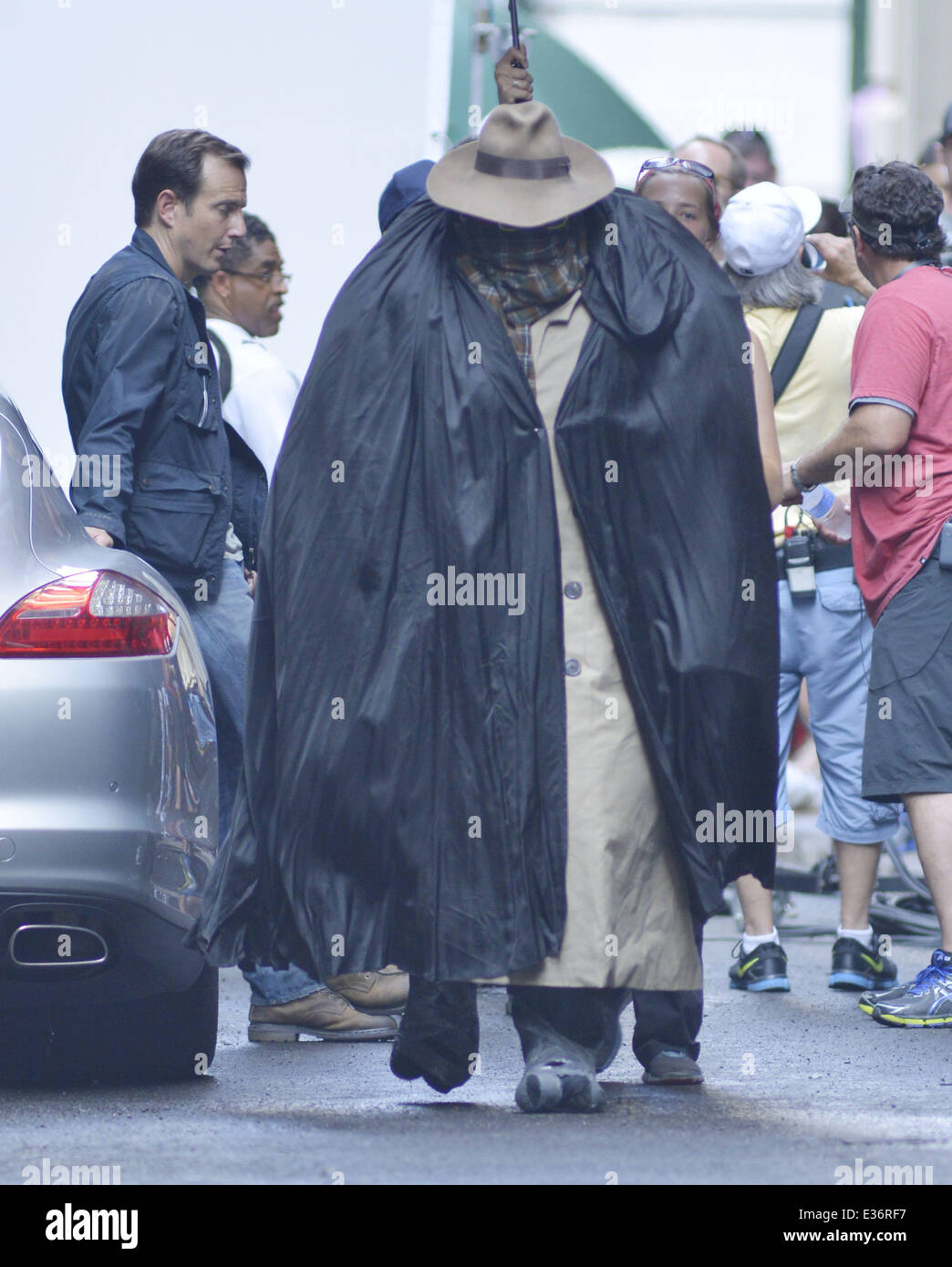 Filming scenes for the new movie 'Teenage Mutant Ninja Turtles' in New ...