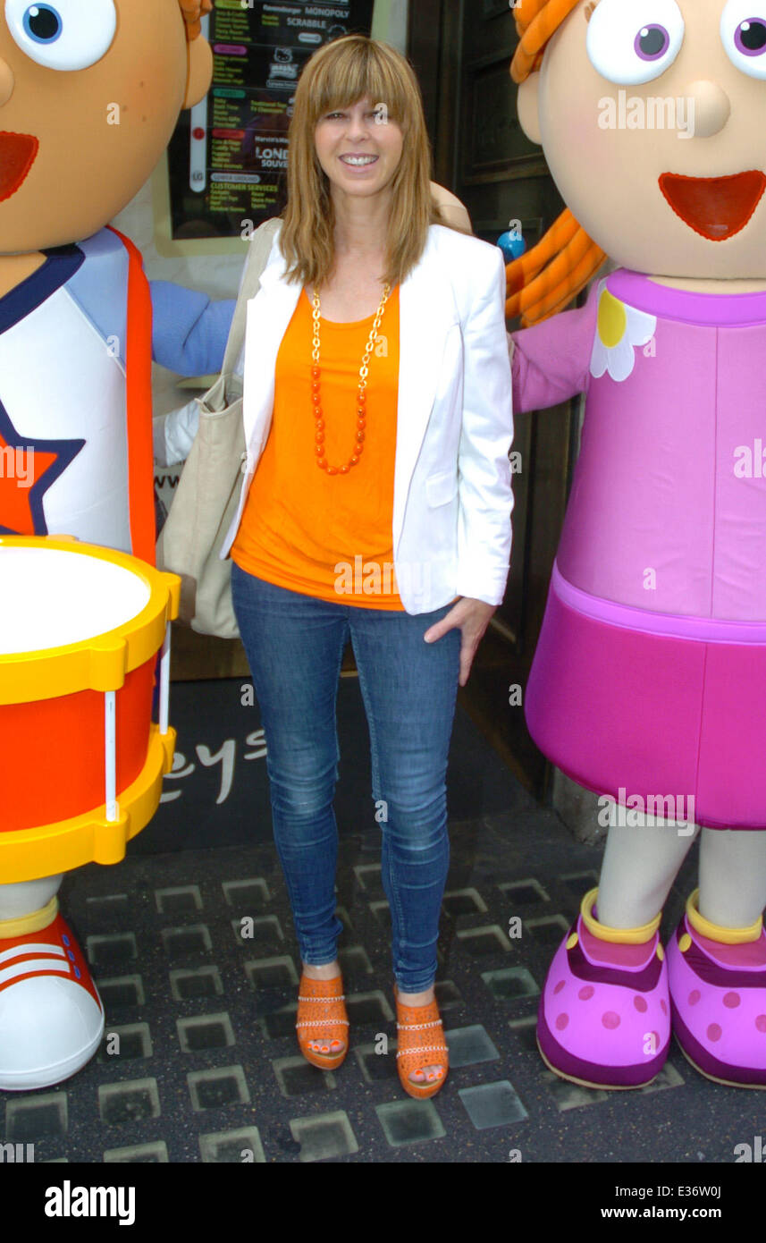 Celebrities attend Hamleys Tickety Toc launch party on Regent Street ...