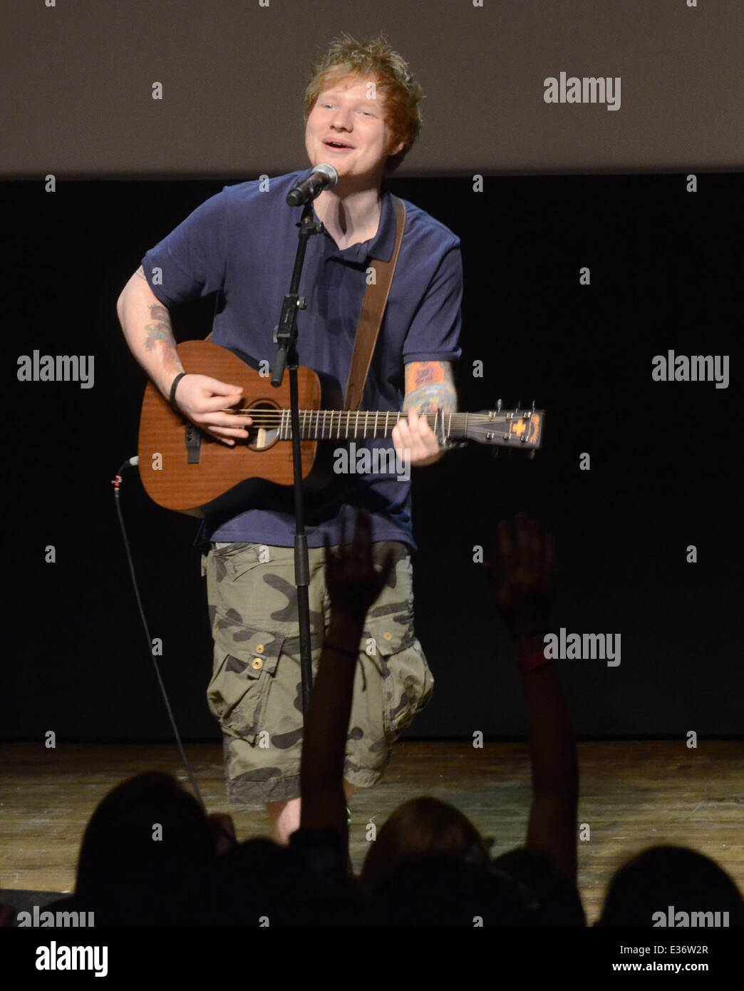 Q102 presents a private concert by Ed Sheeran at the Philadelphia ...