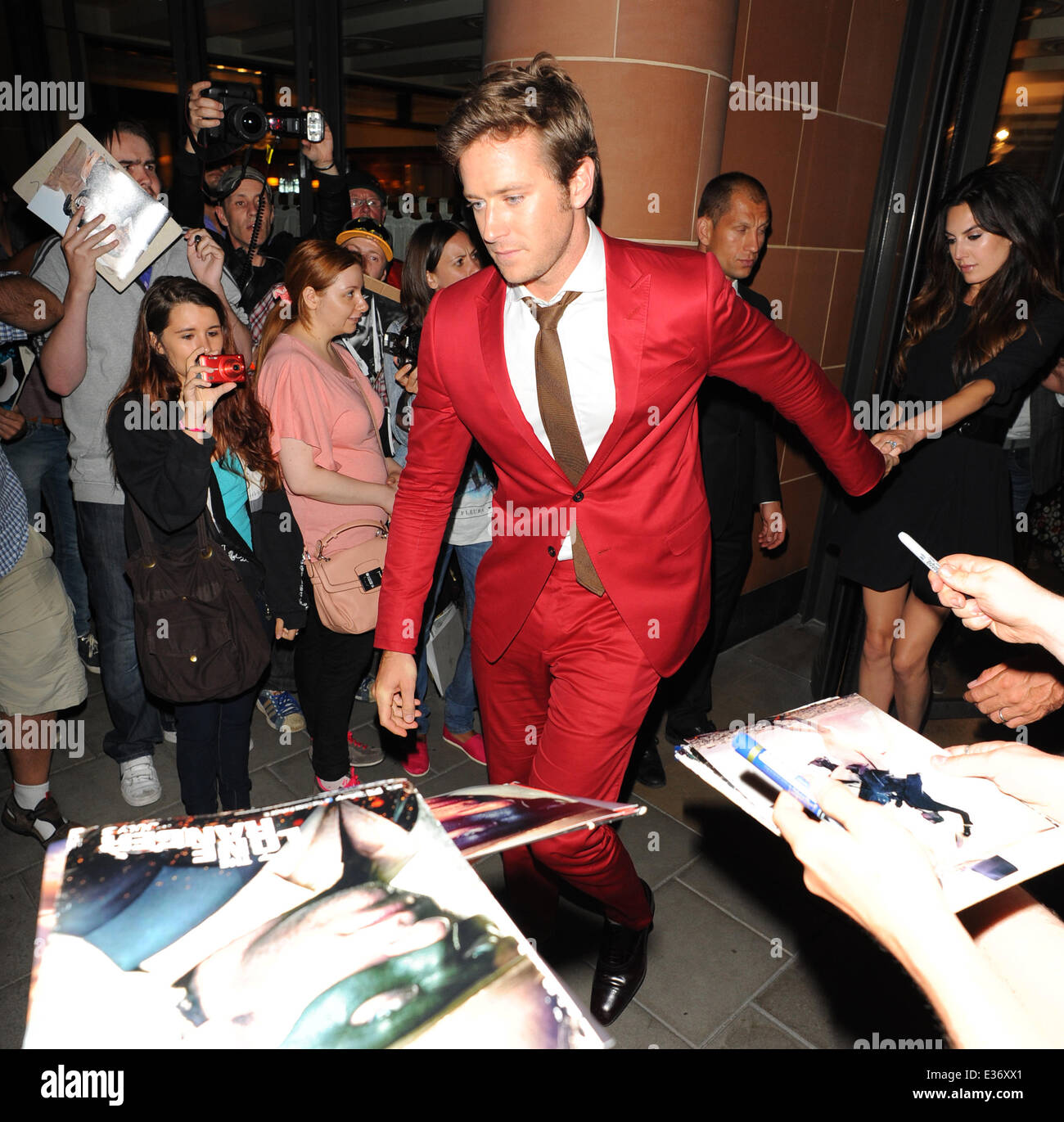 The Lone Ranger Afterparty at C Restaurant Featuring: Armie Hammer ...