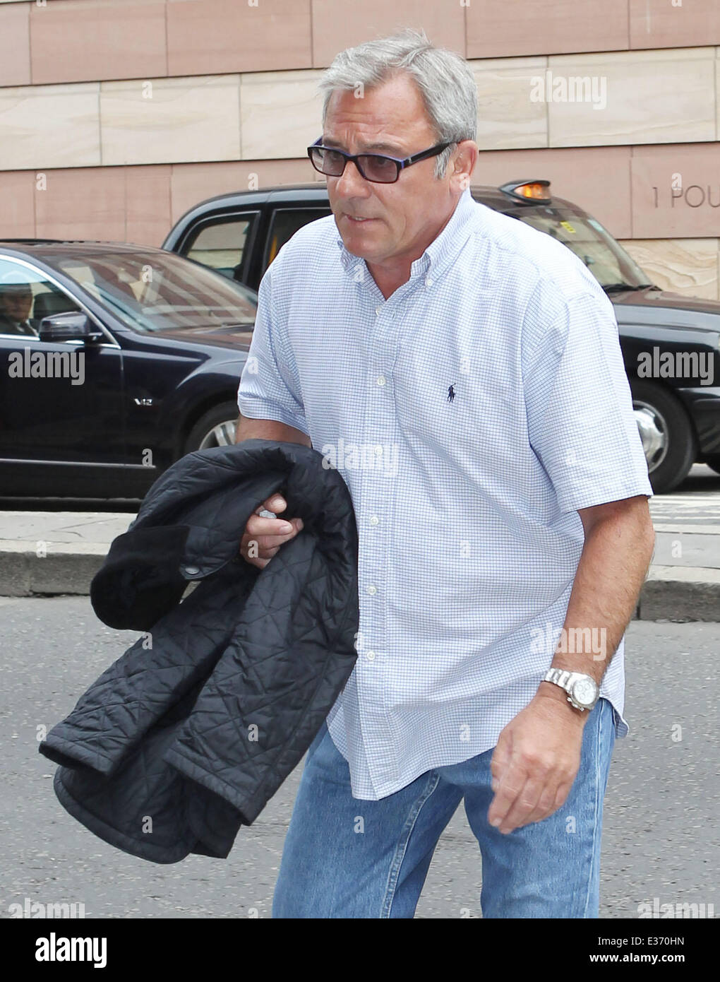 Ted Terry, father of Chelsea captain John Terry, arrives at City of ...