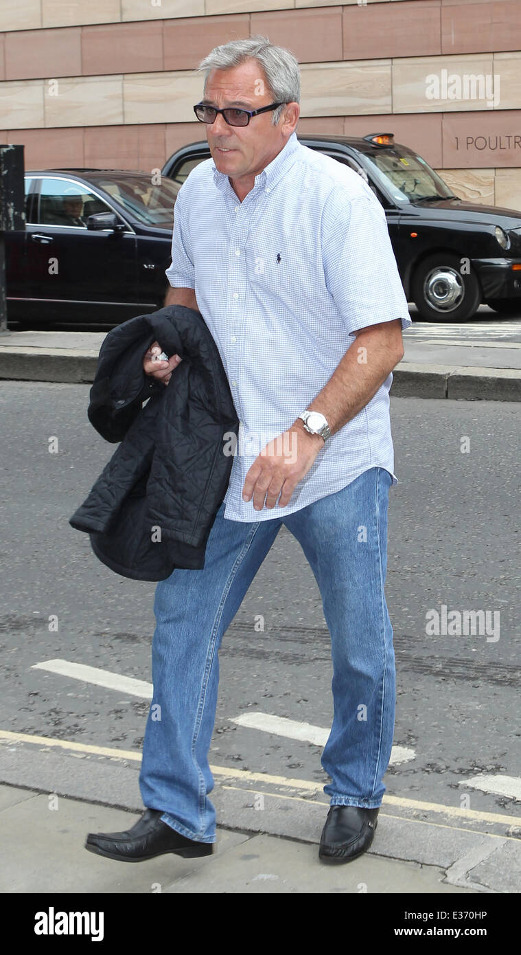 Ted Terry, father of Chelsea captain John Terry, arrives at City of ...