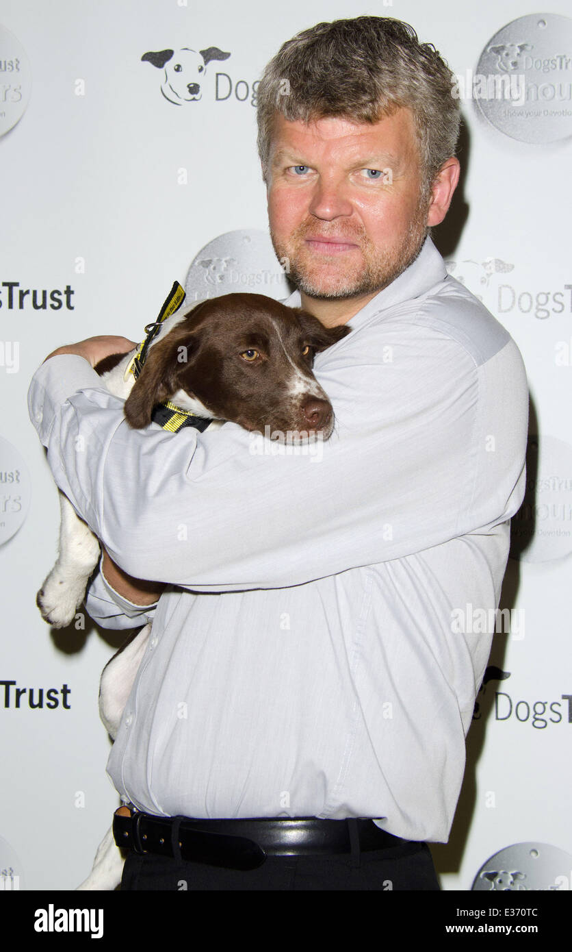 Dogs Trust Honours held at Home House - Arrivals Featuring: Adrian ...