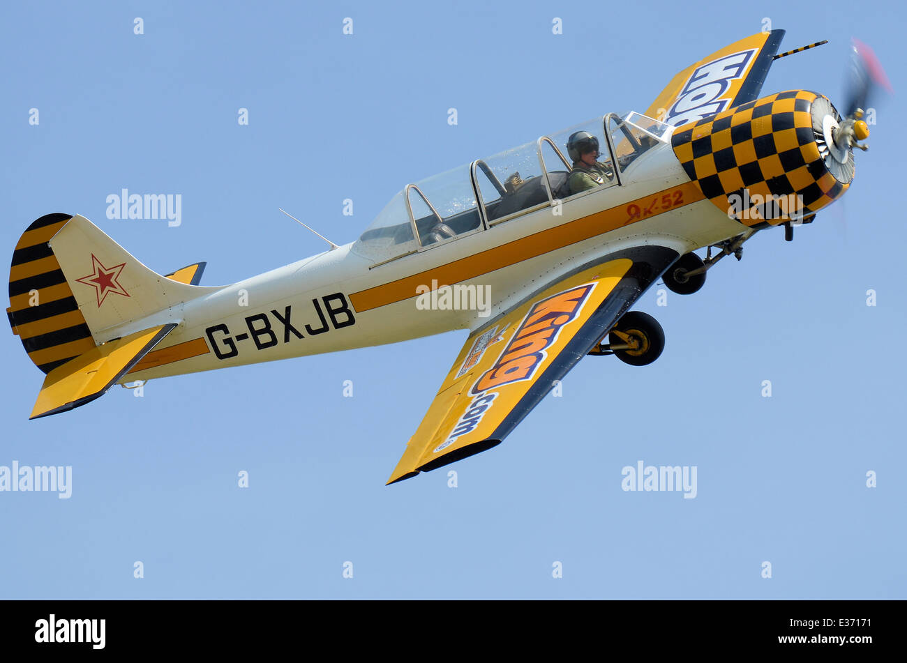 Russian yak aerobatic aircraft hi-res stock photography and images - Alamy