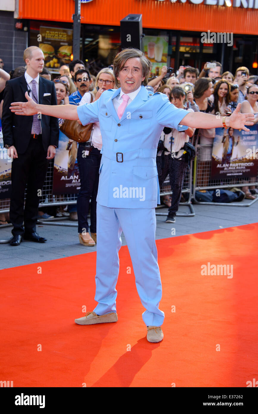 London premiere of 'Alan Partridge: Alpha Papa' held at the VUE West ...