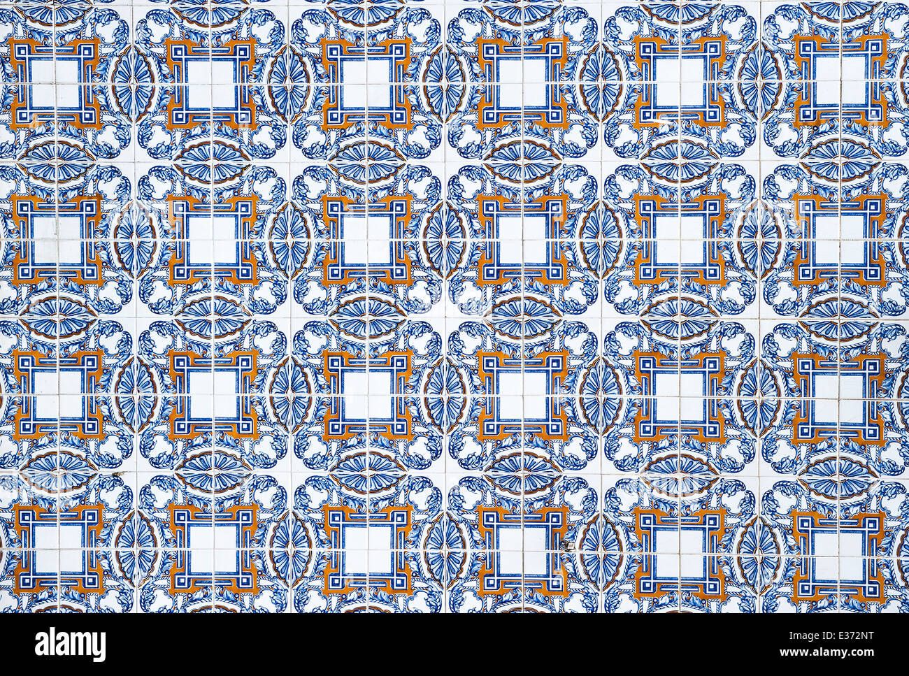 Azulejos, traditional Portuguese tiles Stock Photo - Alamy