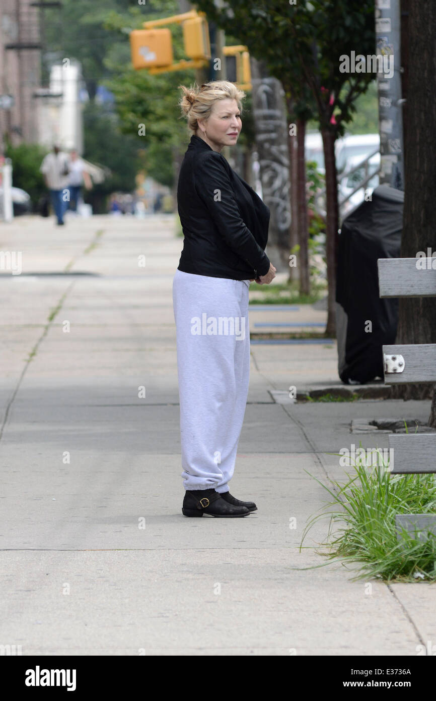 Celebrities on the movie set of 'Squirrels to the Nuts' filming on ...