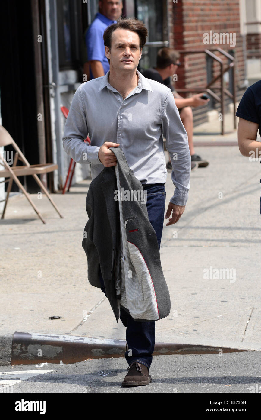 Celebrities on the movie set of 'Squirrels to the Nuts' filming on ...