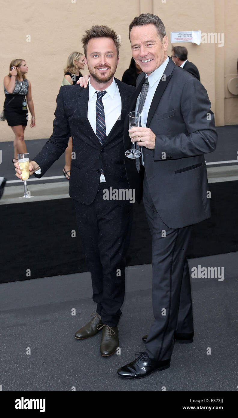 Celebrities at AMC 'Breaking Bad' special premiere at SONY Lot ...