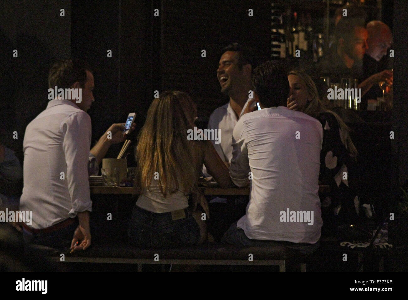 Made in Chelsea cast members eating at E&O in Notting Hill Featuring ...