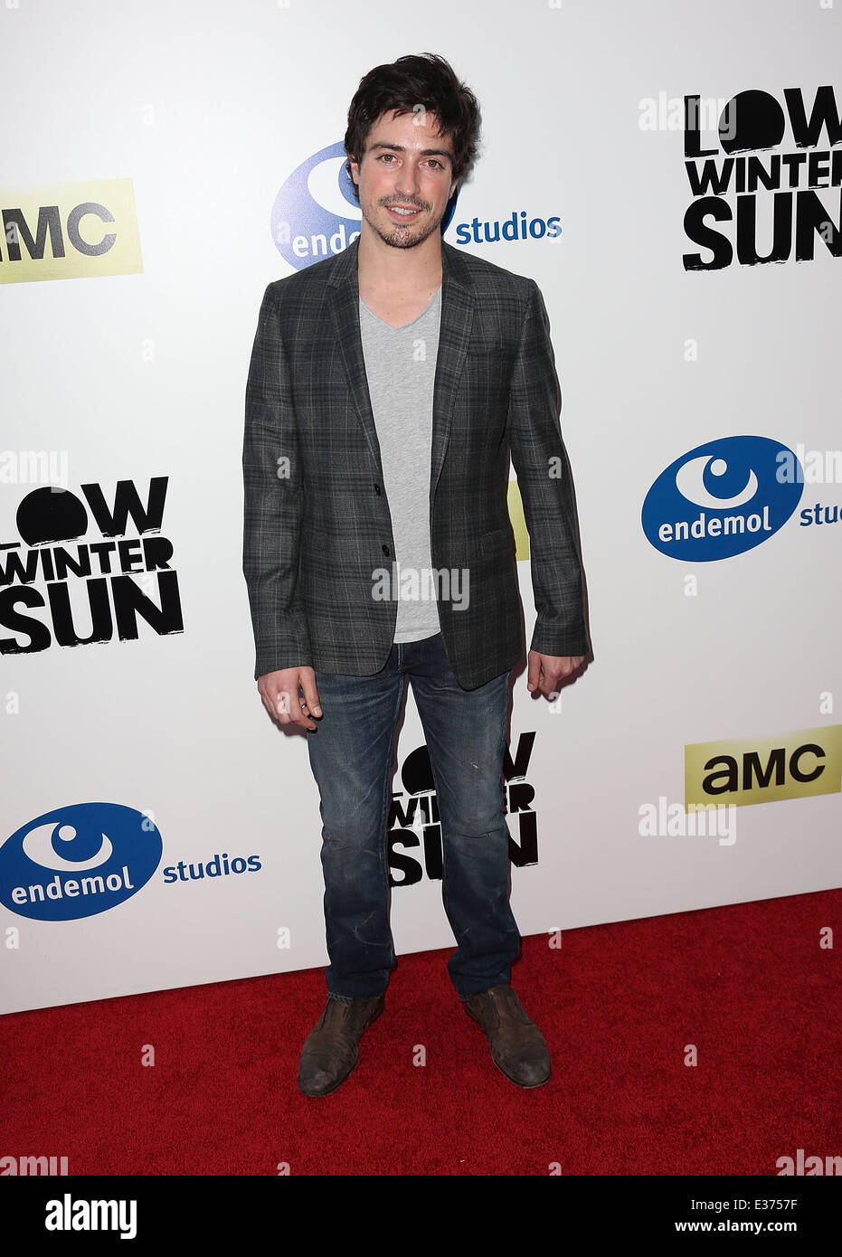 Celebrities attend AMC's 'Low Winter Sun' Los Angeles premiere at Arc ...