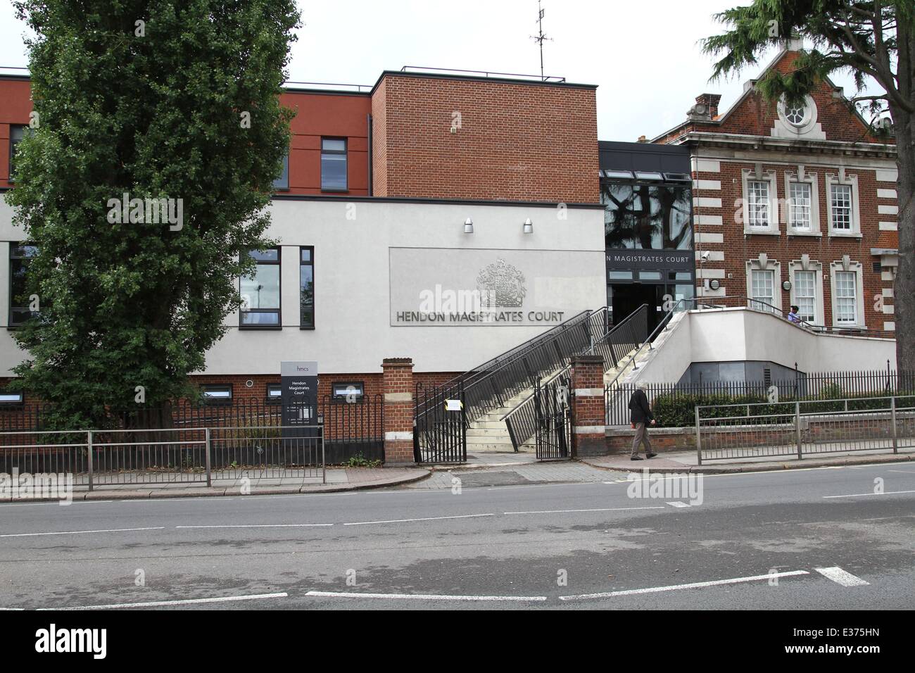 General View of Hendon Magistrates Court Featuring: Hendon Magistrates ...