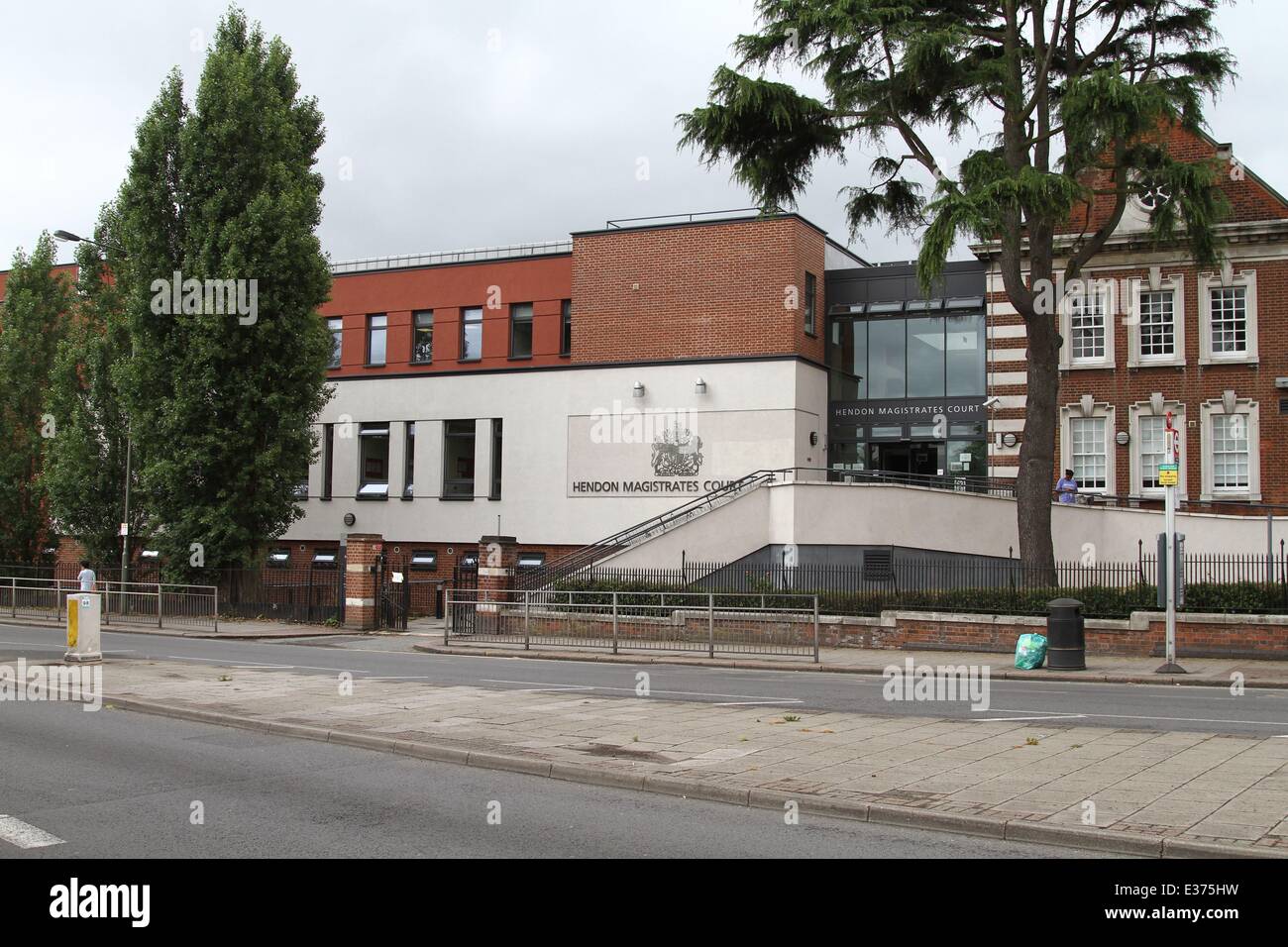 General View of Hendon Magistrates Court Featuring: Hendon Magistrates ...