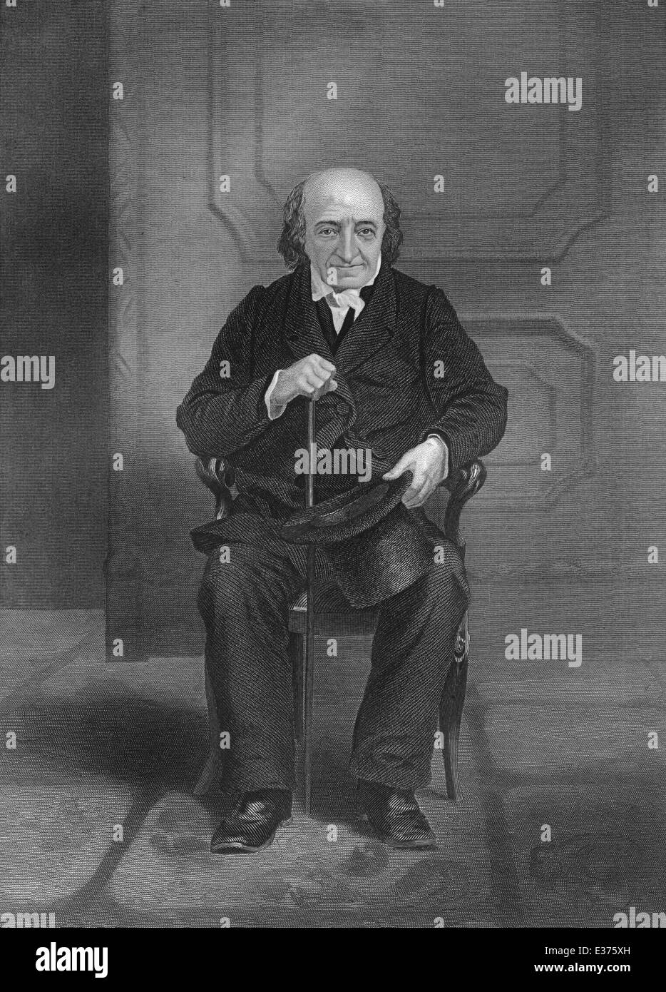 Abraham Alfonse Albert Gallatin, 1761 - 1849, a Swiss-American ...