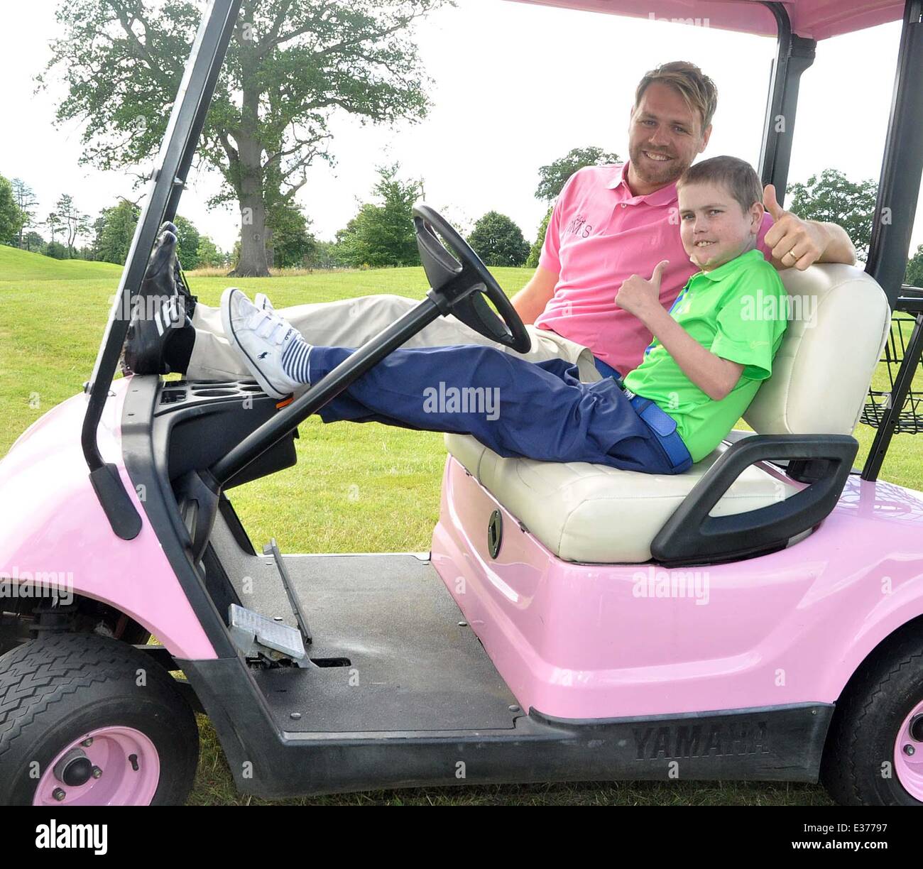 Singer Ronan Keating's annual Maire Keating Foundation Golf Classic in ...