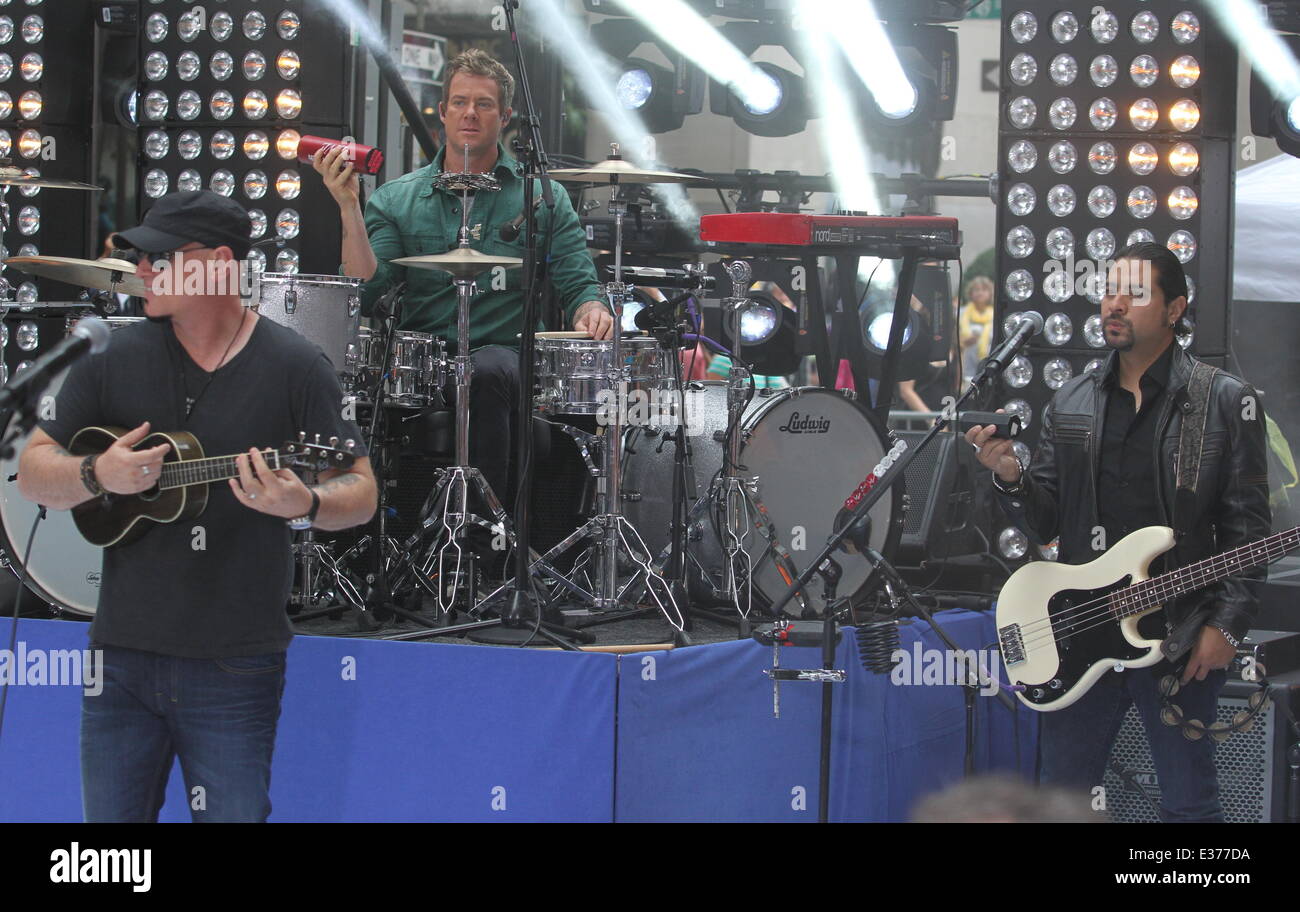 Train performs live as part of the Toyota Concert Series on NBC's ...