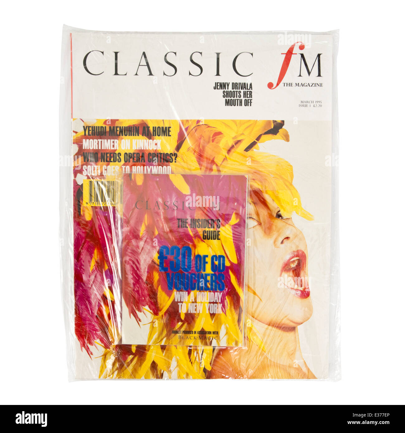 Unopened copy of the very first issue of Classic FM magazine from March ...
