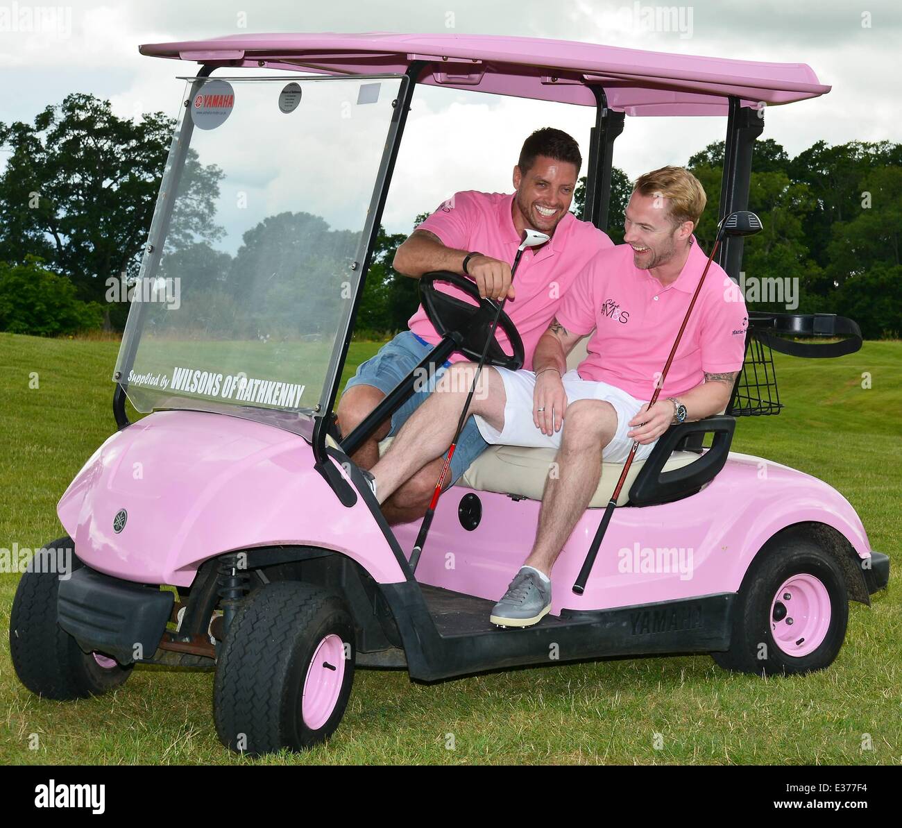 Ronan Keating's annual Maire Keating Foundation Golf Classic in the K-Club Featuring: Keith ...