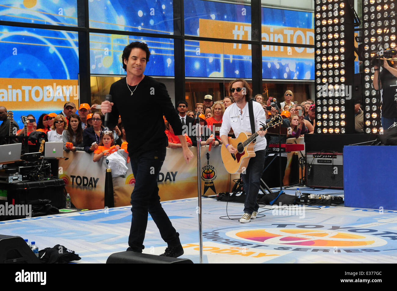 Train performs live as part of the Toyota Concert Series on NBC's ...