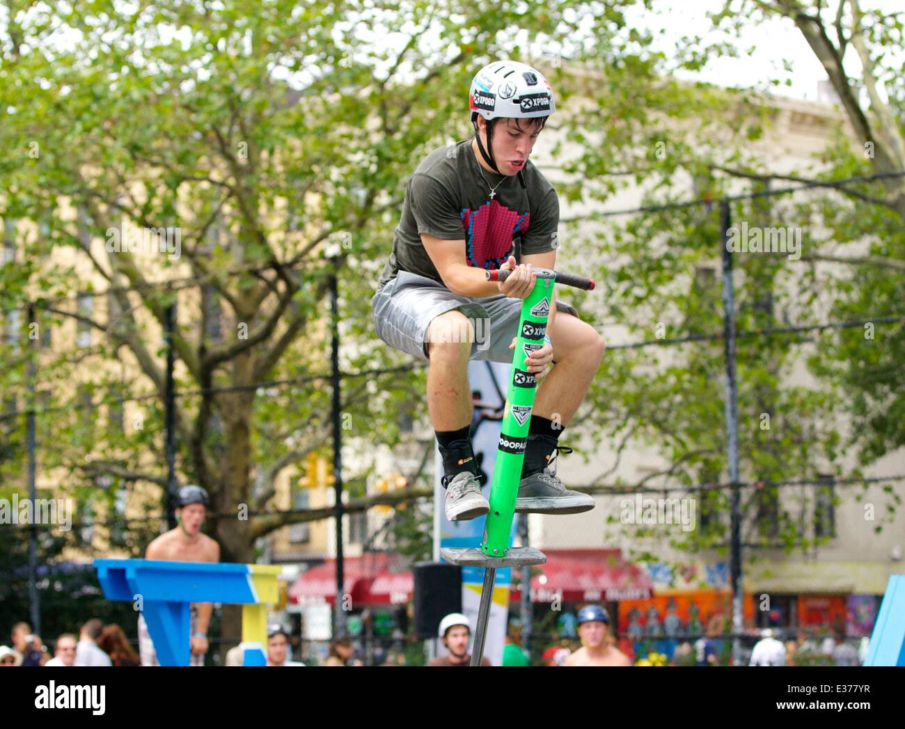 Xpogo athletes from across the world attempt to qualify for spots in ...