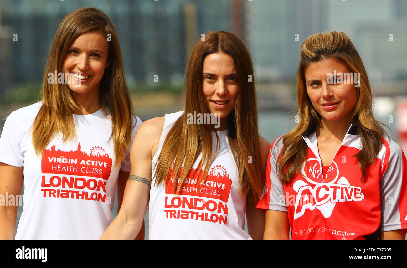Melanie Chisholm, Charlie Webster, Zoe Hardman, Jade Jones and Nicola ...