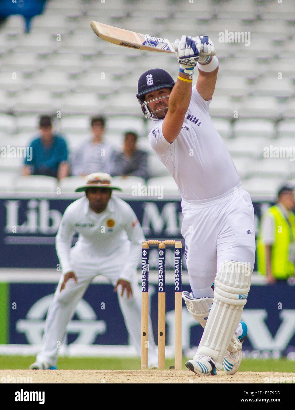 Leeds, UK. 22nd June, 2014. Matt Prior of England batting during the ...