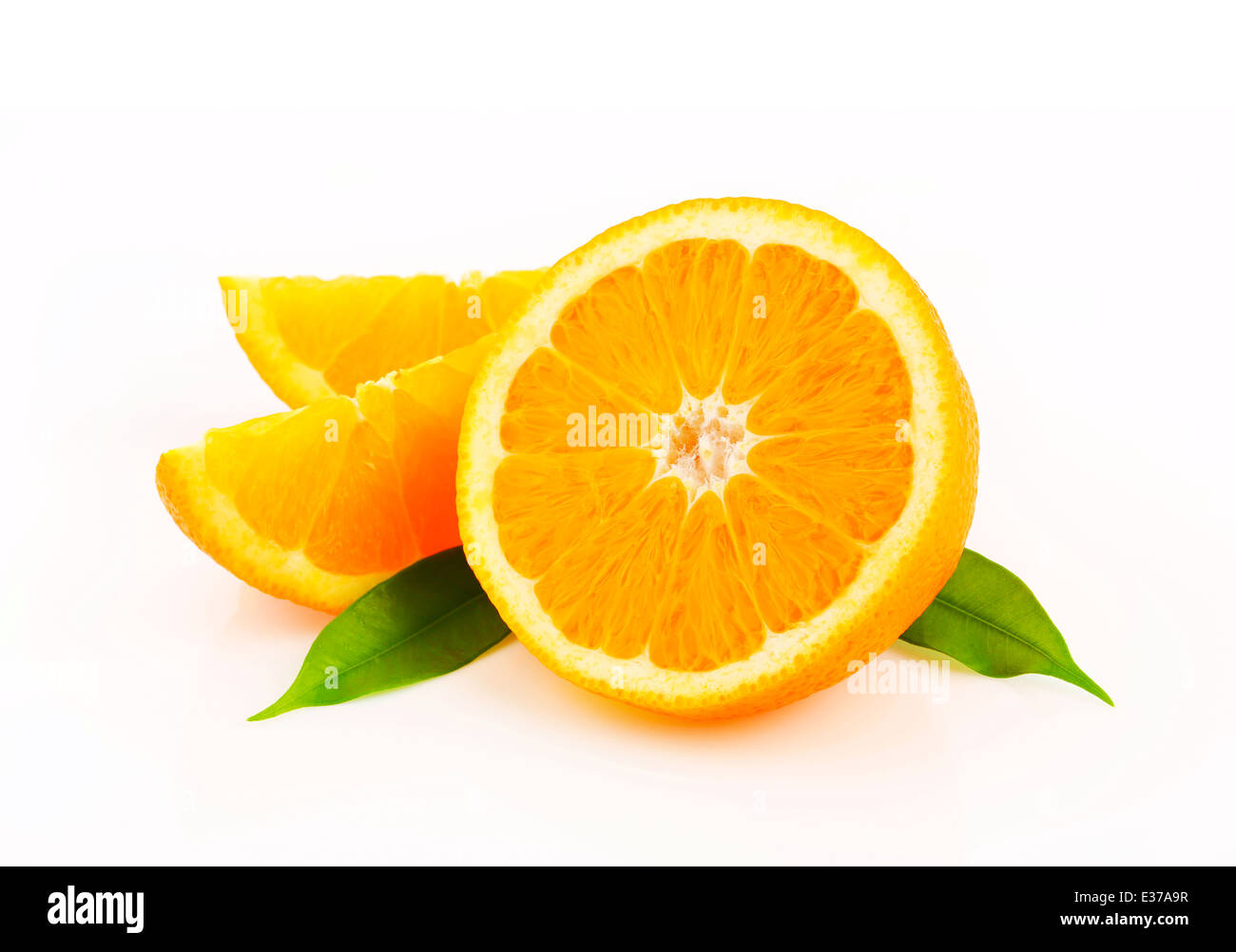Cut orange fruit hi-res stock photography and images - Alamy