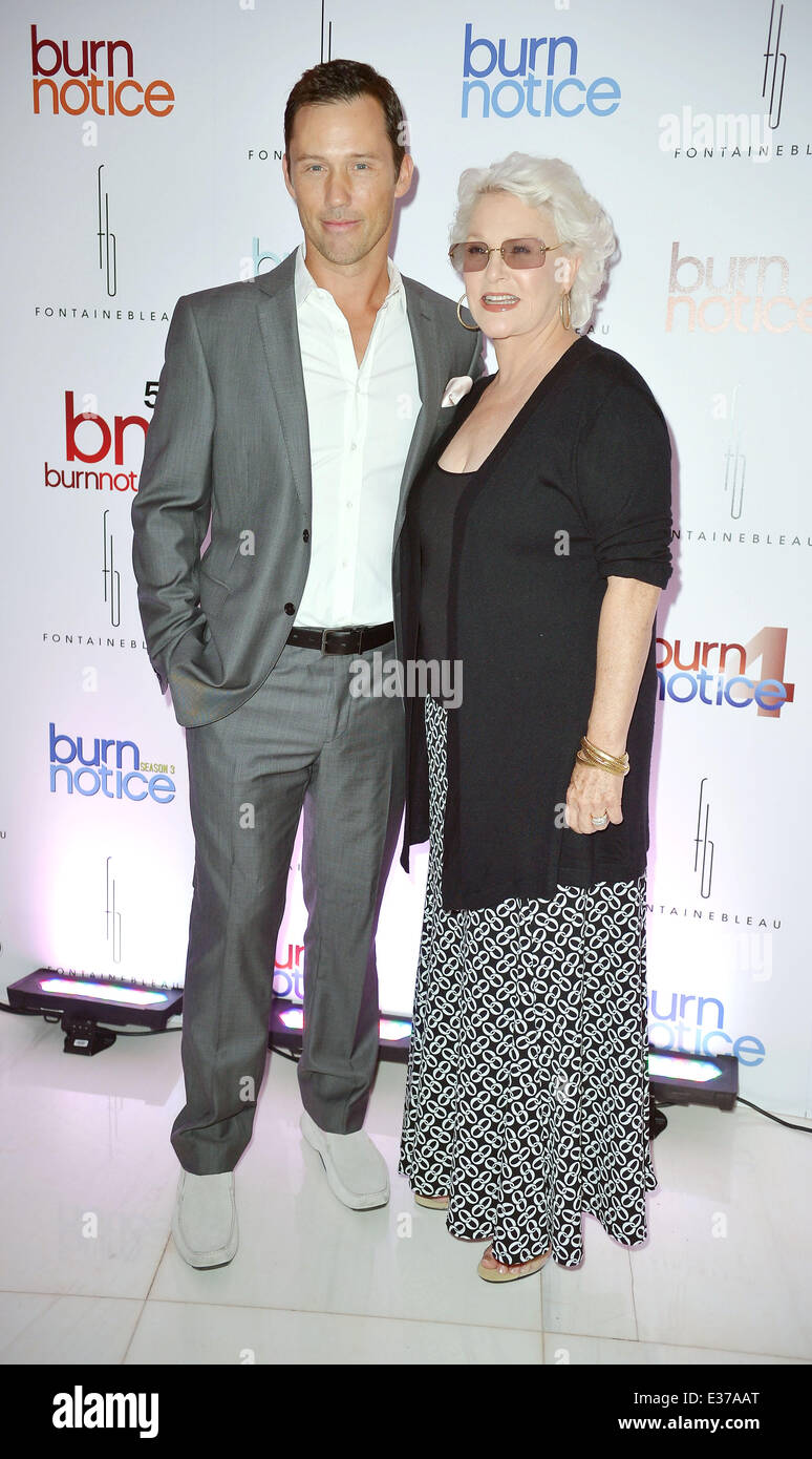 'Burn Notice' Wrap party at Fontainebleau Miami Beach - Arrivals ...