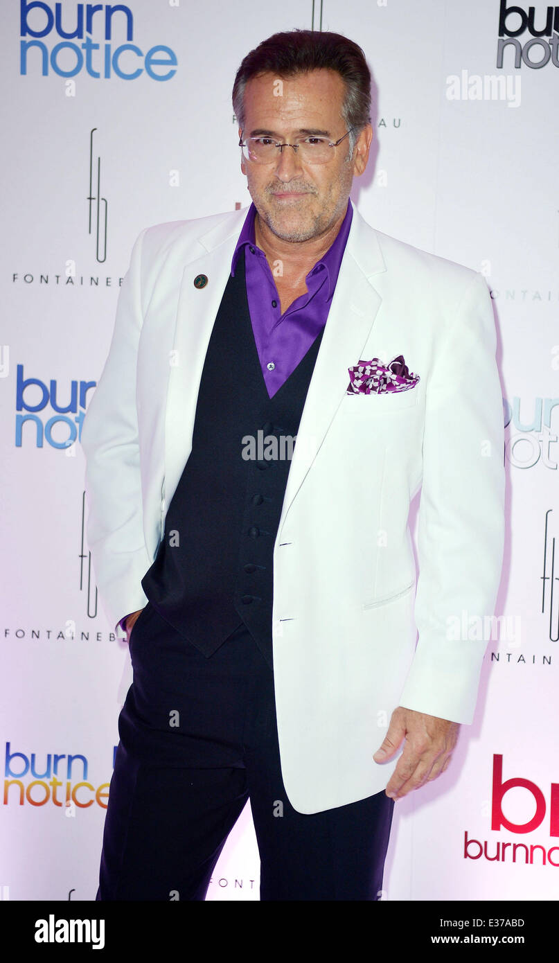 'Burn Notice' Wrap party at Fontainebleau Miami Beach - Arrivals ...