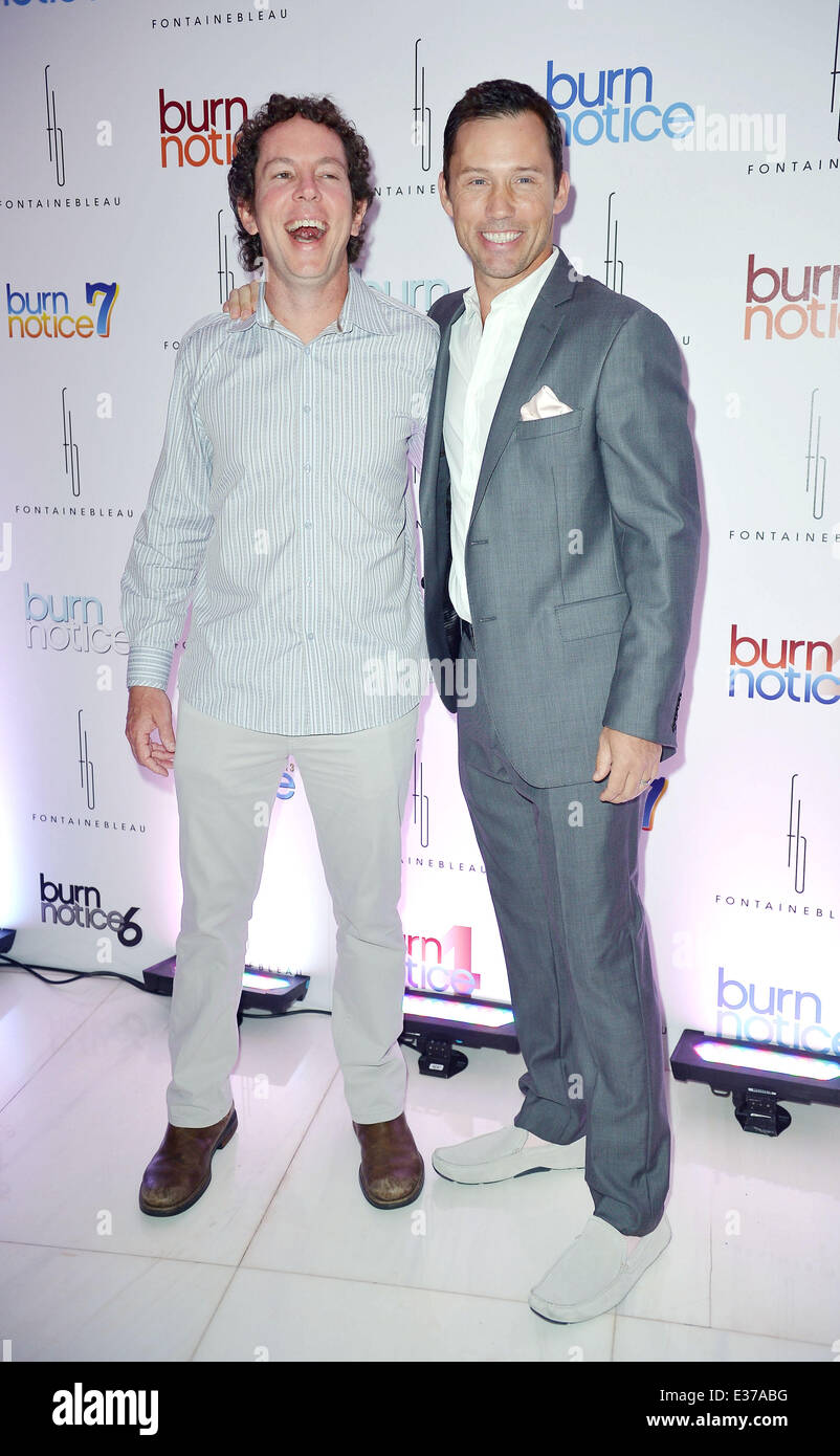 'Burn Notice' Wrap party at Fontainebleau Miami Beach - Arrivals ...
