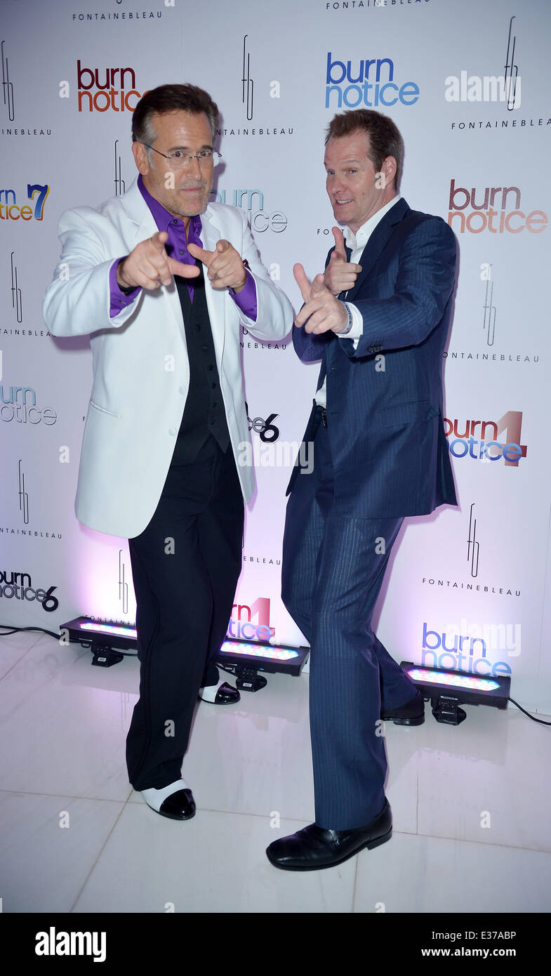 'Burn Notice' Wrap party at Fontainebleau Miami Beach - Arrivals ...